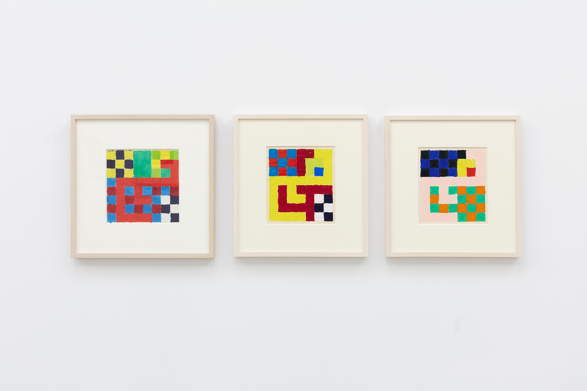 Peter Halley, Boats Crosses Trees Figures — KARMA
