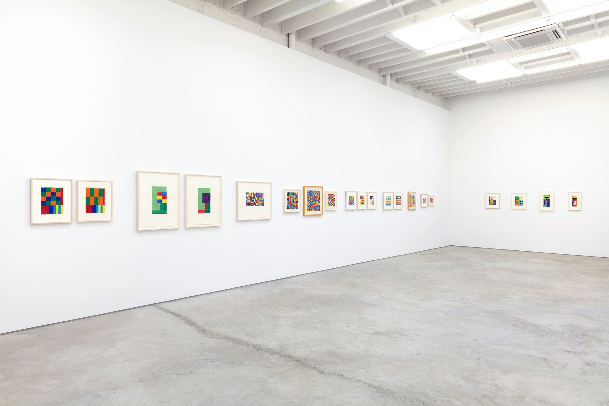 Peter Halley, Boats Crosses Trees Figures — KARMA