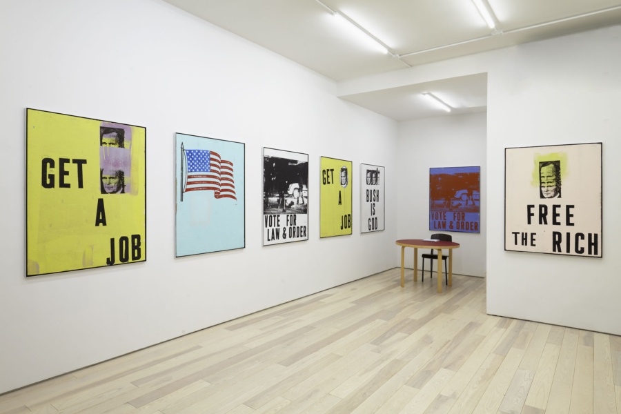 Mark Flood, Protest Signs from 1992 — KARMA