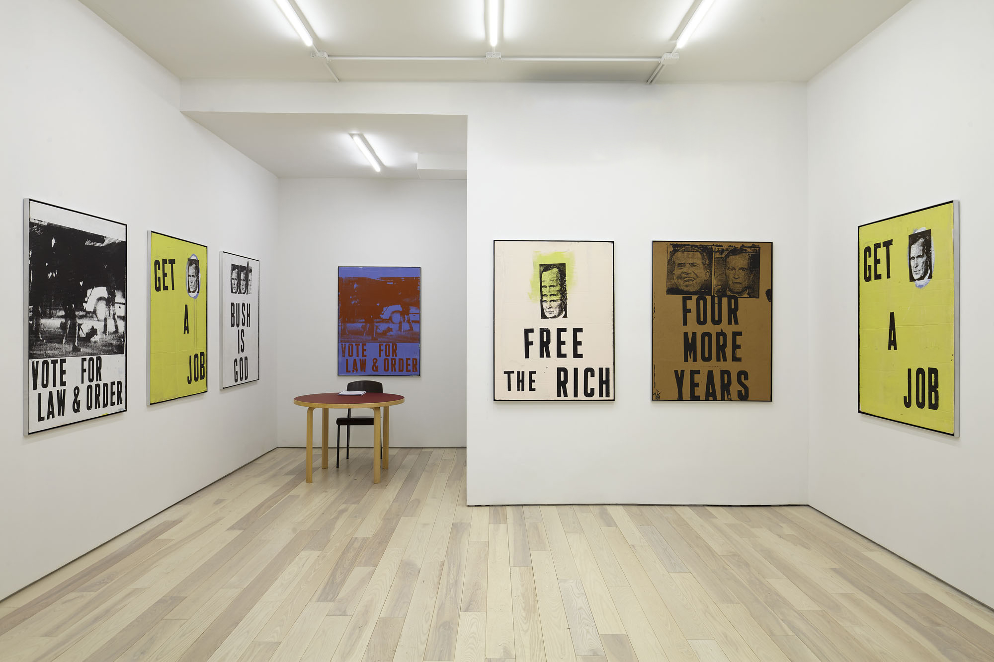 Mark Flood, Protest Signs from 1992 — KARMA